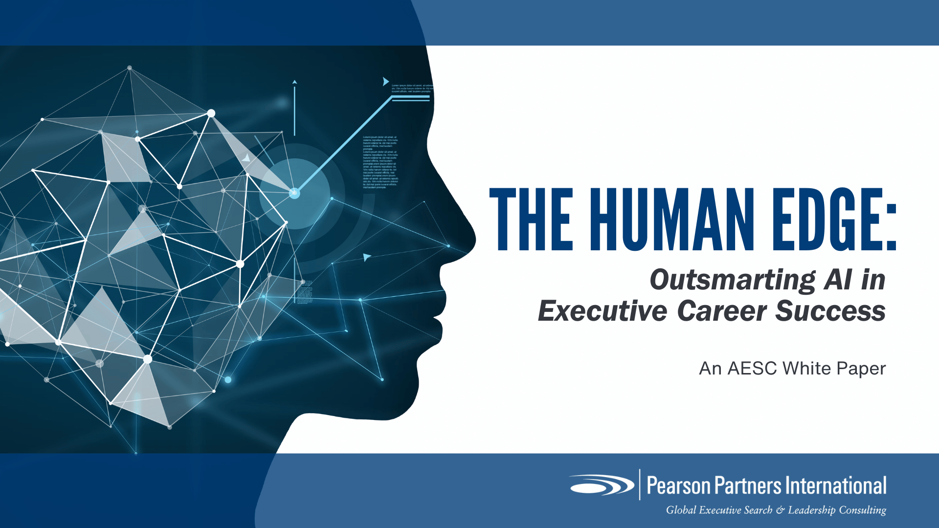 The Human Edge: Outsmarting AI in Executive Career Success | Pearson ...
